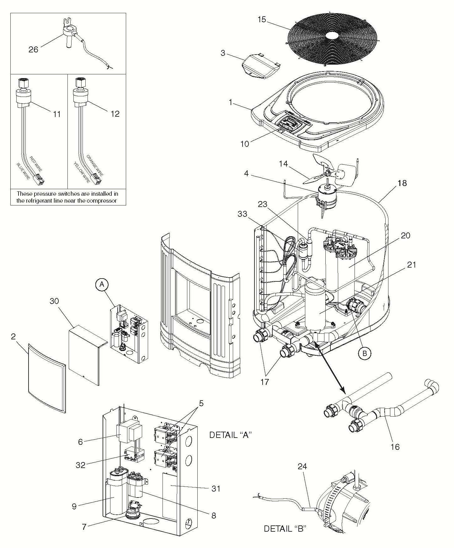 POOL360 | EE-TI Heat Pump 140K BTU