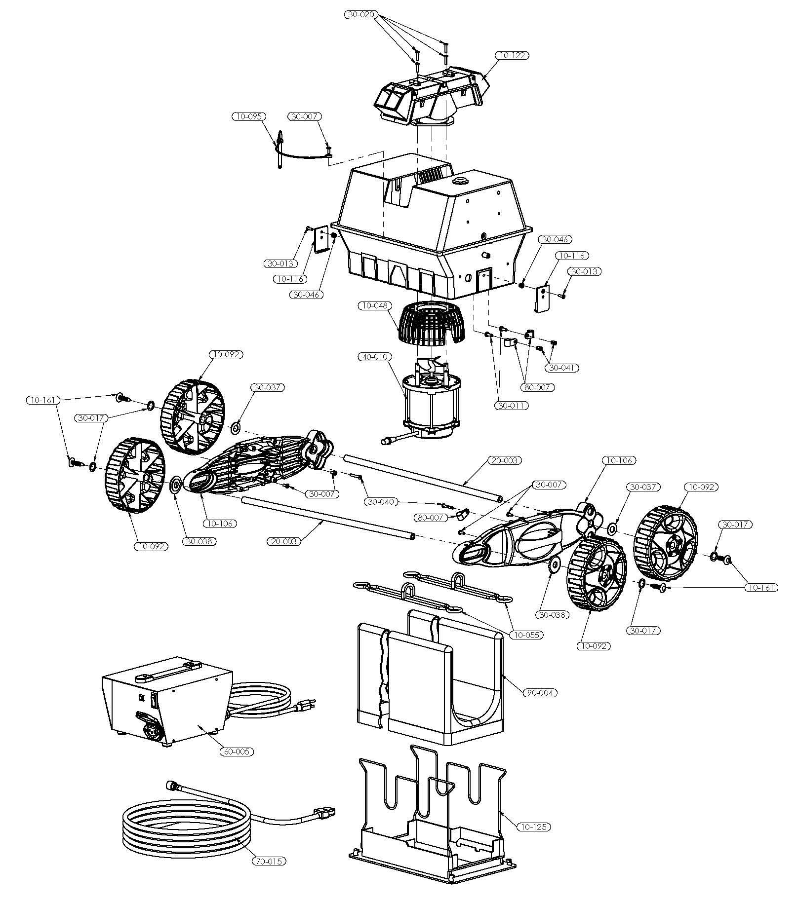 POOL360 | Aquabot Pool Rover Junior Above Ground Jet