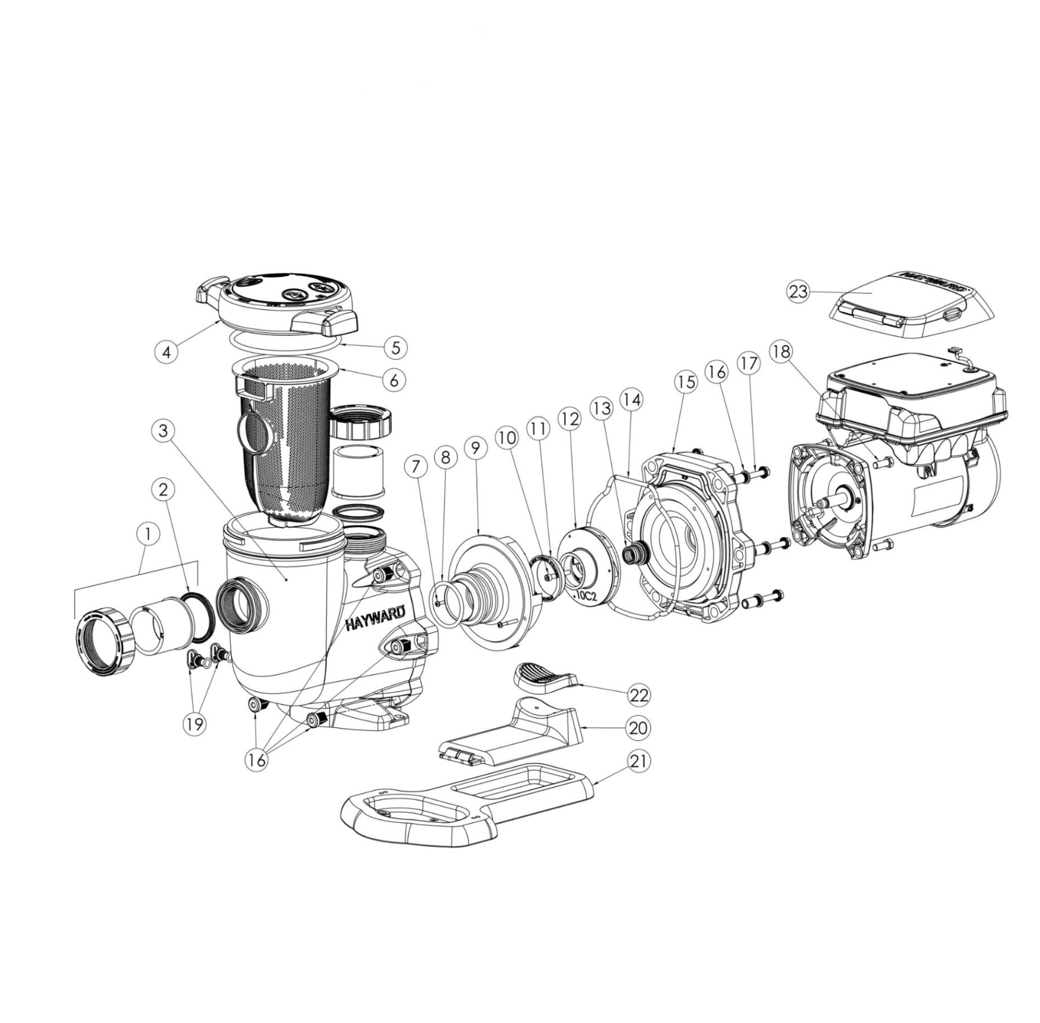POOL360 | TriStar Variable Speed Pump 1.85HP