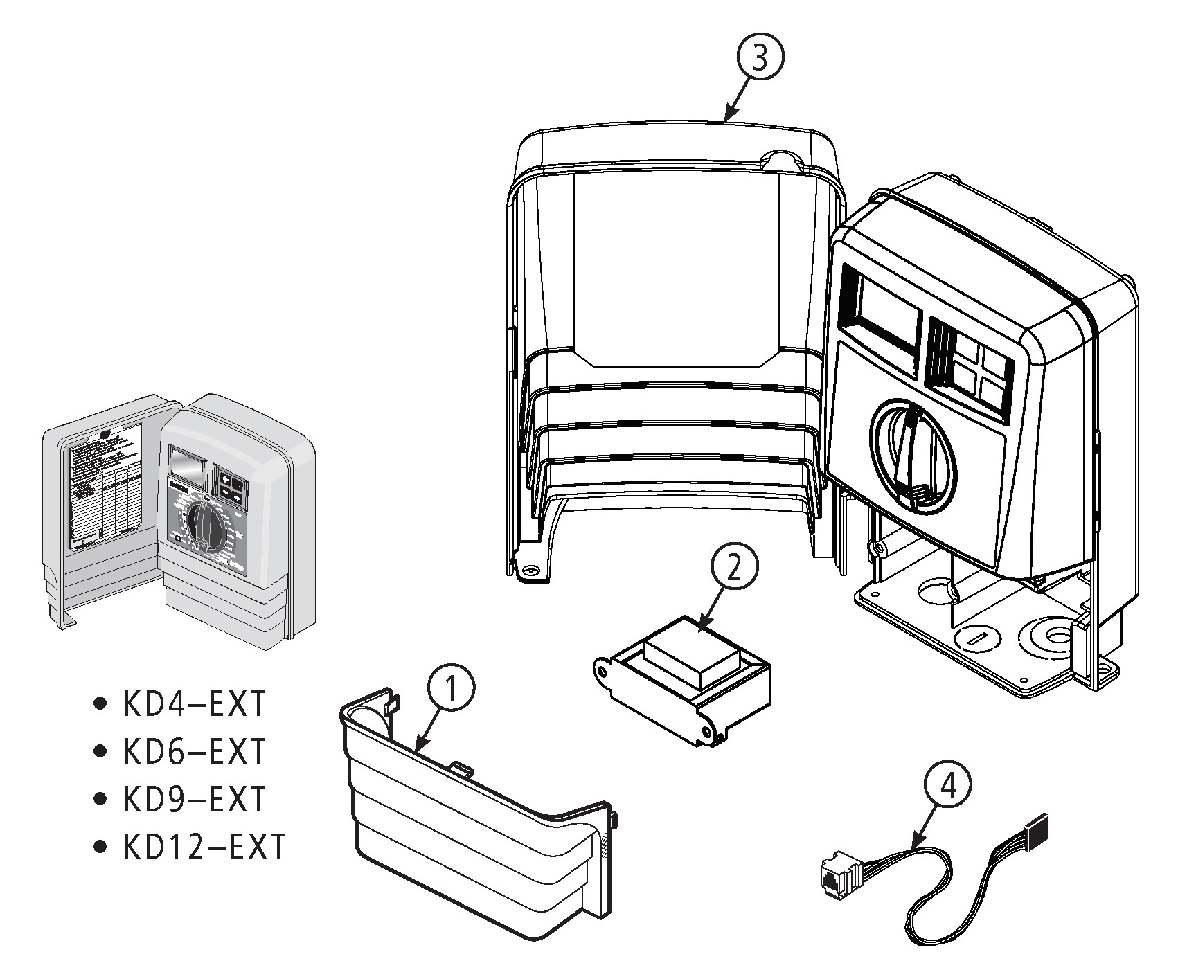 POOL360 | 9-Station Kwik Dial Outdoor Controller