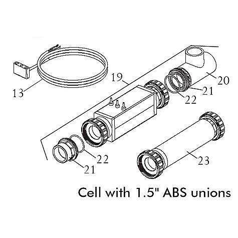 POOL360 | PureLink Salt Chlorine Generator Cell Kit 12K gal