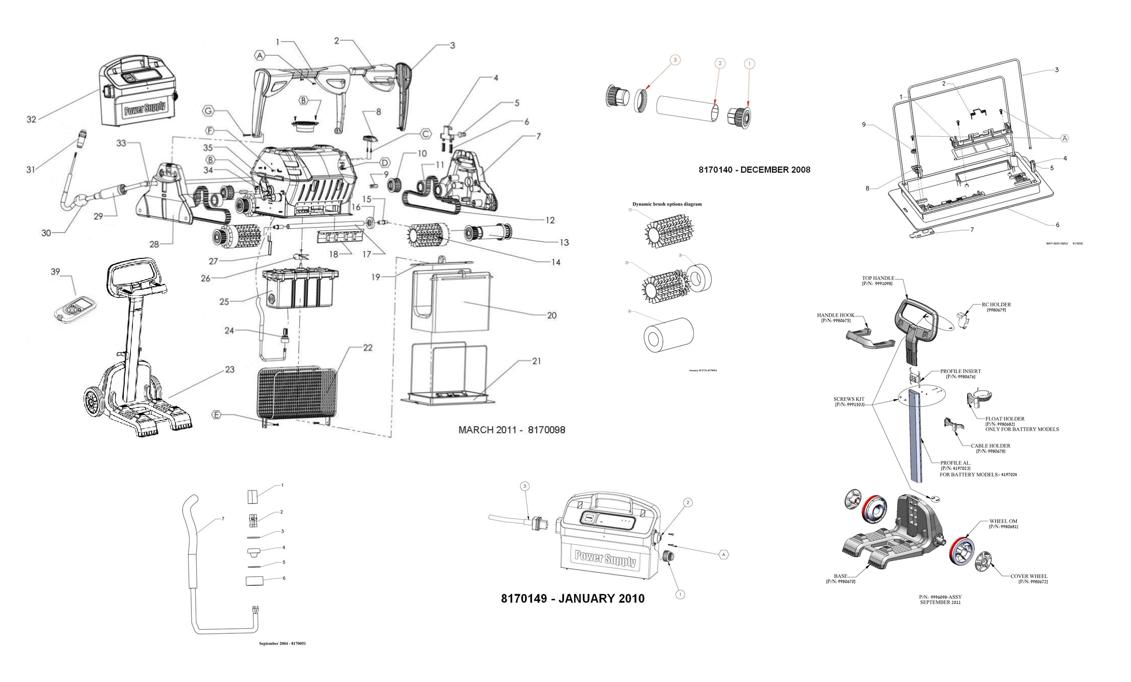 POOL360 | Dolphin™ C5 Robotic Pool Cleaner with Caddy and Remote