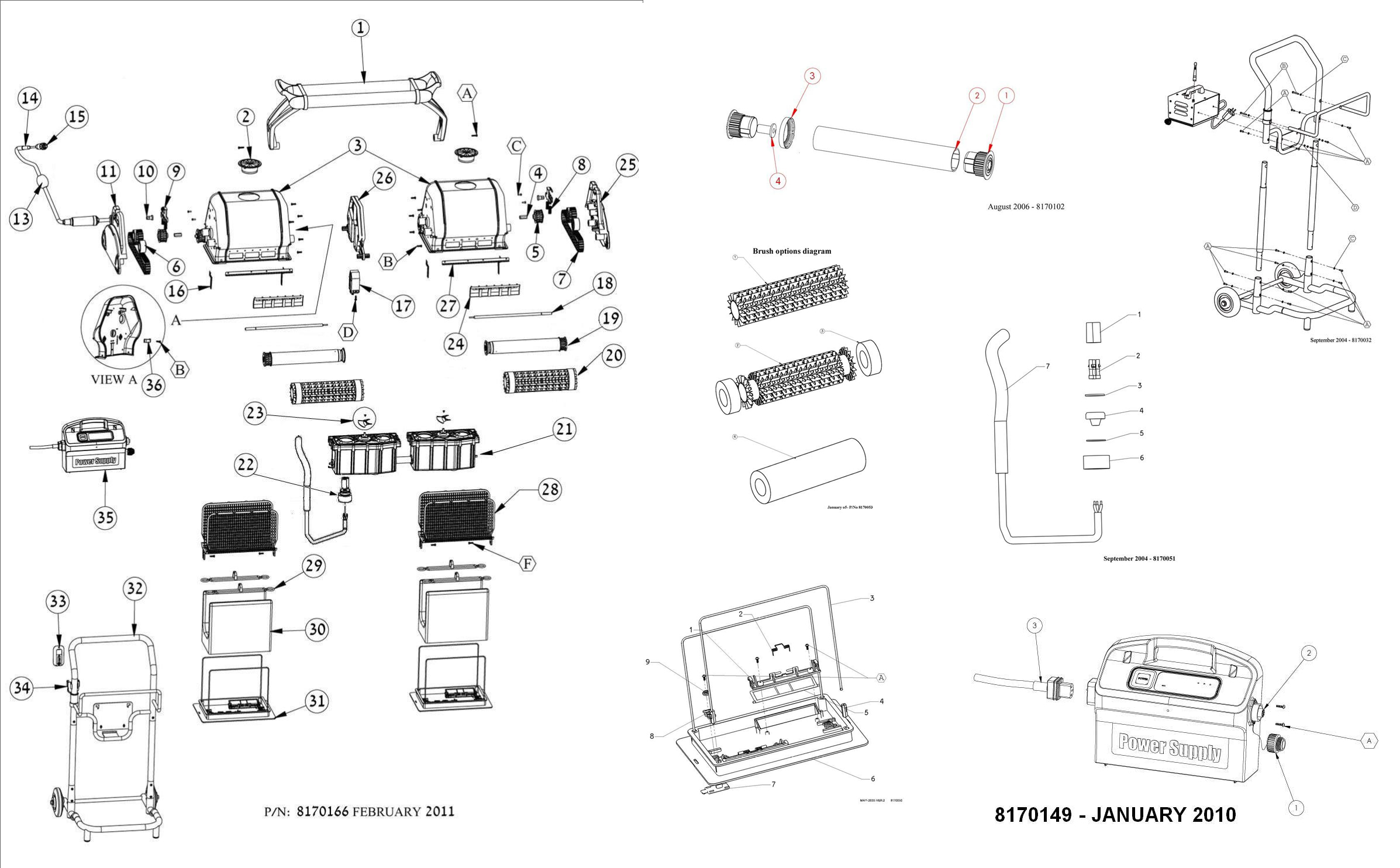 POOL360 | Dolphin™ C6 Plus Robotic Pool Cleaner with Caddy and Remote