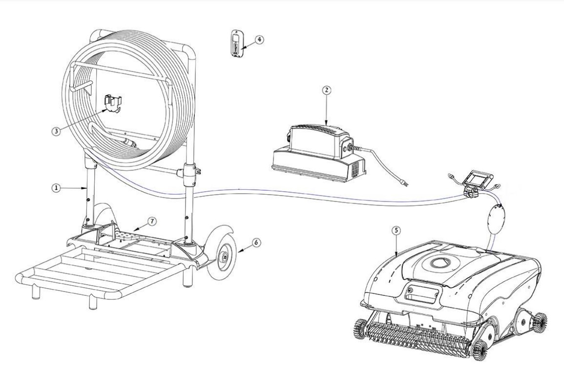 POOL360 | Dolphin Wave 140 Robotic Pool Cleaner