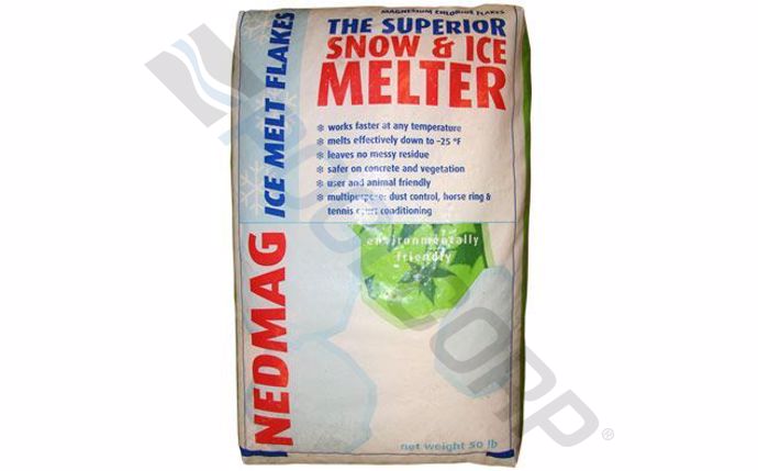 POOL360 | 50lbs. Snow and Ice Melter Magnesium Chloride Flakes