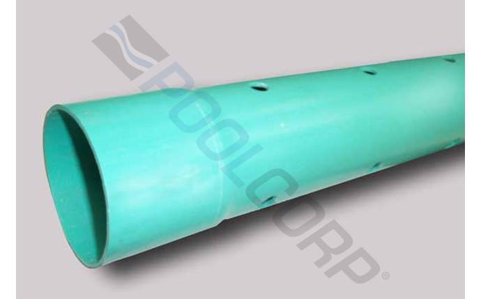 POOL360 | 6" x 20' SDR 35 SW Perforated PVC Pipe