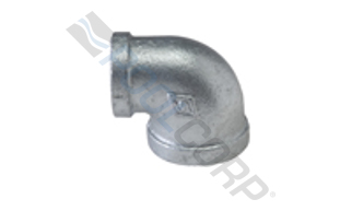 POOL360 | .5" 90 FxF Degree Galvanized Elbow