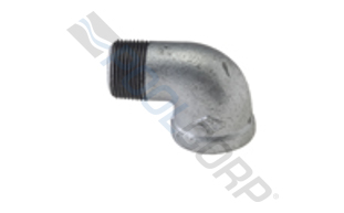 POOL360 | 2" MPT x FPT Galvanized 90 Degree Street Elbow