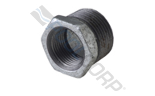 POOL360 | .5" x .25" MxF Galvanized Bushing