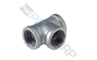 POOL360 | 1.25" FxF Galvanized Tee