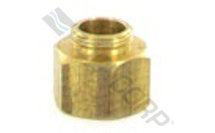 POOL360 | 1/2" Male Thread Brass Shrub Body