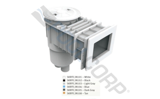 POOL360 | Flow Star® Tan Skimmer for Fiberglass