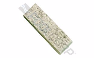 POOL360 | 4" x 8" Ivory Corallock® Pre-cut Single Sided Bullnose Coping ...