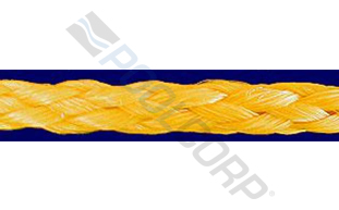 POOL360 | 1000' x 3/8" Yellow Hollow Braid Pool Rope