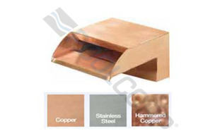 POOL360 | 6" Stainless Steel Smooth Flow Radius Scupper