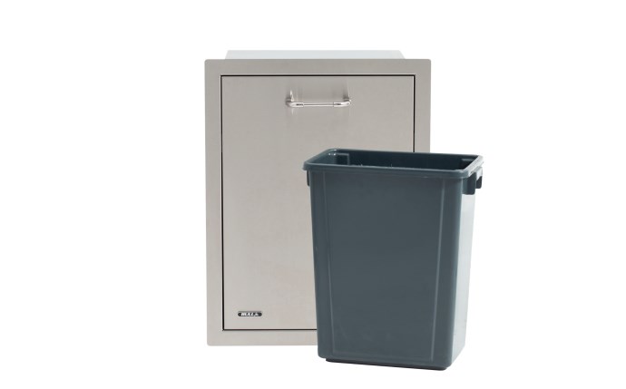 POOL360 | Slim Design Trash Drawer with 10 gal Trash Can