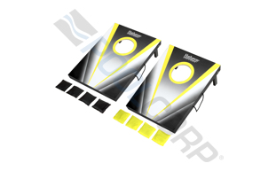 POOL360 | Compact Cornhole Bean Bag Toss Game Set