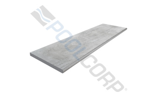 POOL360 | 12"X48" 2 cm Silver Forest Porcelain Coping