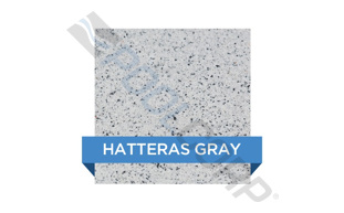 POOL360 | 80 lb Hatteras Gray Hydrazzo® Polished Pool Finish