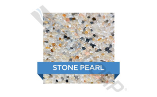 POOL360 | 80 lb Stone Pearl CrystalStones® Natural Pebble Pool Finish