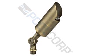 POOL360 | 2" x 4.75" x 2.5 Antique Bronze Bullet Fixture with MR-16 Socket - NO LAMP