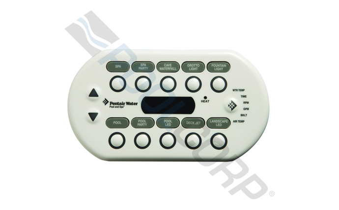 POOL360 | White SpaCommand® Spa-Side Remote with 150' Cord
