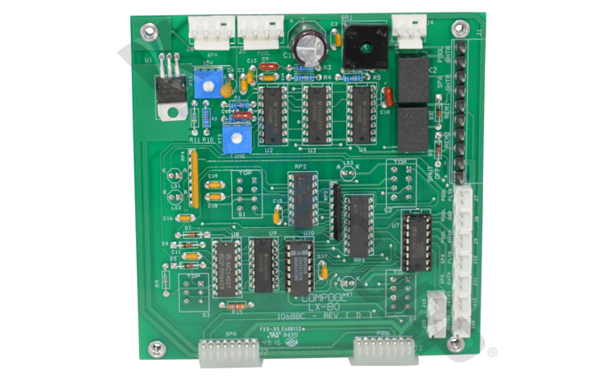 POOL360 | Circuit Board For ComPool LX80 Commercial Control Power ...