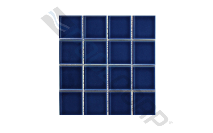 POOL360 | 3" x 3" Discovery Field Tile Caribbean Blue Bullnose