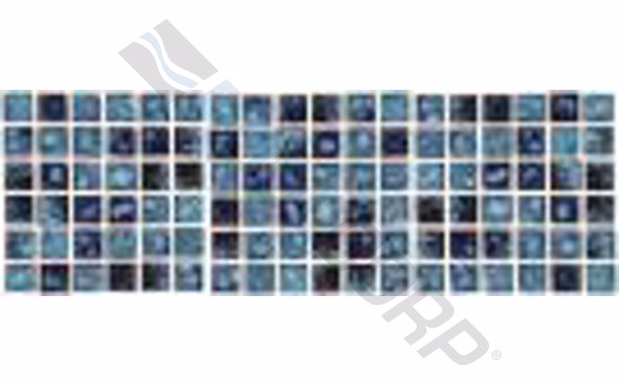 POOL360 | 1" x 1" Meridian Tile Cobalt Mosaic
