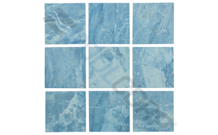 POOL360 | 2" x 2" Barbados Aqua Pool Tile