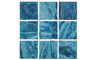 POOL360 | 2" x 2" Barbados Glossy Tile Cobalto