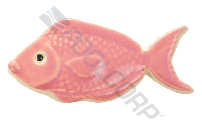 POOL360 | 4" x 2" Pink Fish Pool Tile
