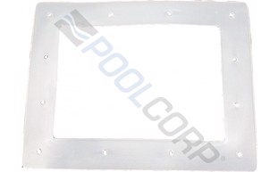 POOL360 | White Faceplate Gasket without Tabs for Inground Vinyl Skimmer