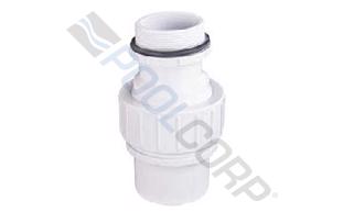 POOL360 | 2" MPT x 2" Socket Swivel Self-Sealing Union