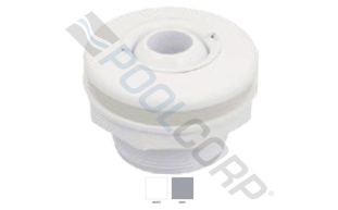 POOL360 | 1-1/2" MPT Gray Extended Directional Wall Fitting
