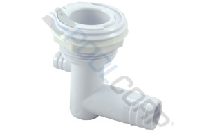 POOL360 | 0.75" Ribbed Barb Typhoon Advanced Jet Body with "L" Gasket