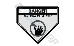 POOL360 | EXMARK DANGER DECAL