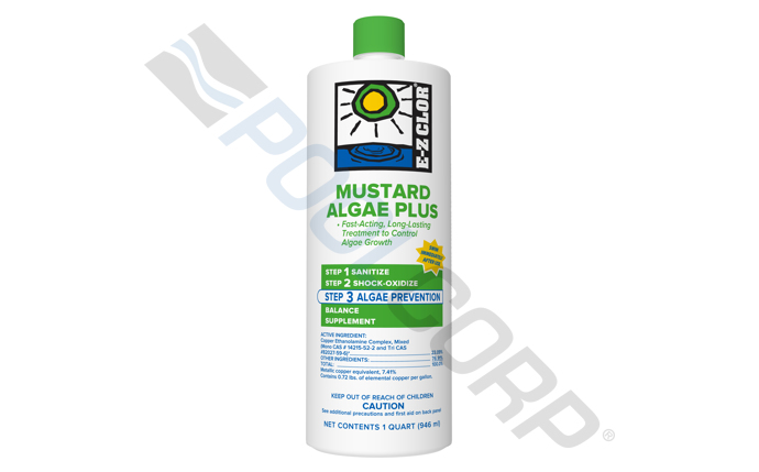 POOL360 | 1 qt Mustard Algae Plus
