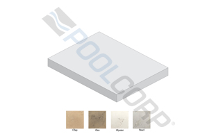 POOL360 | 18" x 24" x 1.75" Square Edge Paver Ore