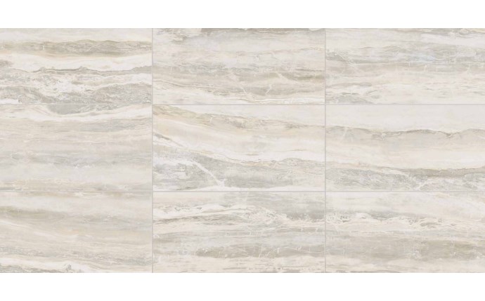 POOL360 | 12" x 24" Breccia Matte Large Format Porcelain Bullnose Tile ...
