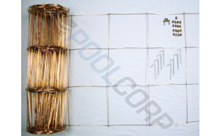 POOL360 | 3" x 100' Equipotential Bonding Grid Kit