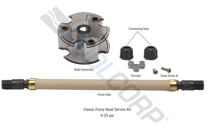 POOL360 | #2 Pump Head Service Kit for 100PSI Non-QuickPro Classic Series Pumps