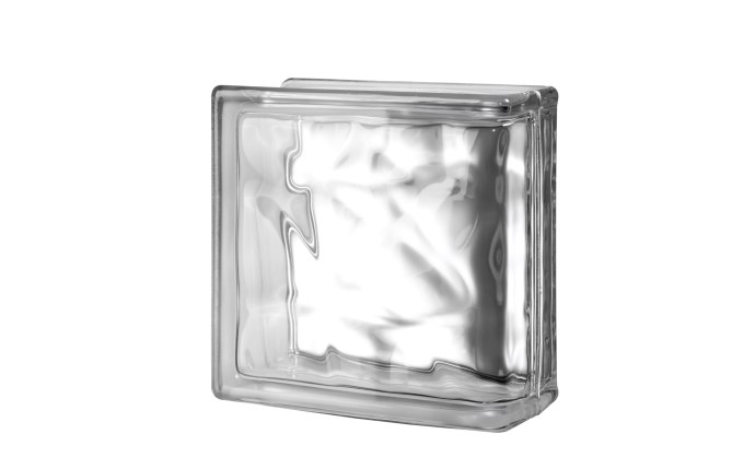 POOL360 | 8" x 8" x 4"Nubio Glass End Cap Block