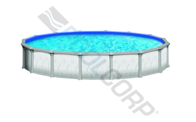 POOL360 | 18' x 33' Oval Gibraltar Buttress Free Generation Above ...