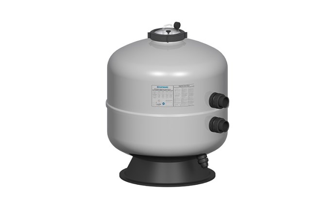 POOL360 | 36" HCF Series Commercial Fiberglass Sand Filter with 2.5 ...