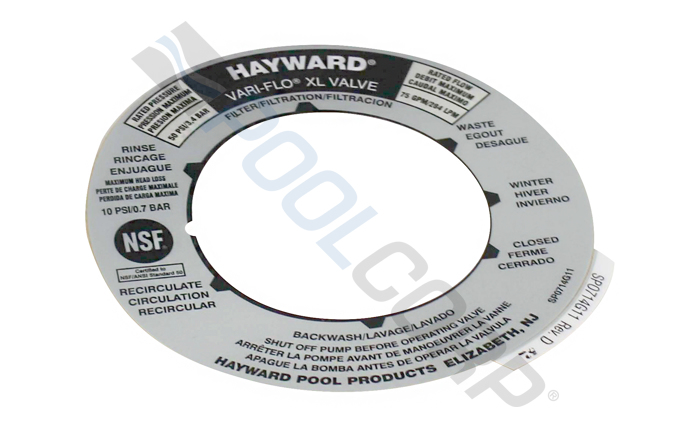POOL360 | SP0714T Valve Position Label