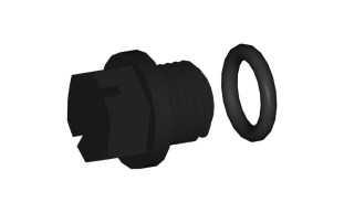 POOL360 | 1/4" Super Pump Drain Plug with Gasket