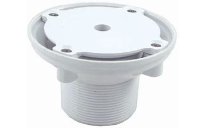 POOL360 | 1 1/2" SKT x 2" MPT Adjustable Floor Inlet Fitting