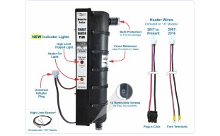 POOL360 | Sundance Hi-Limit Titanium Smart Heater Replacement 2.7KW