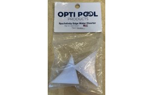 POOL360 | White Spa/Infinity Edge Water Diverter 5 per Pack